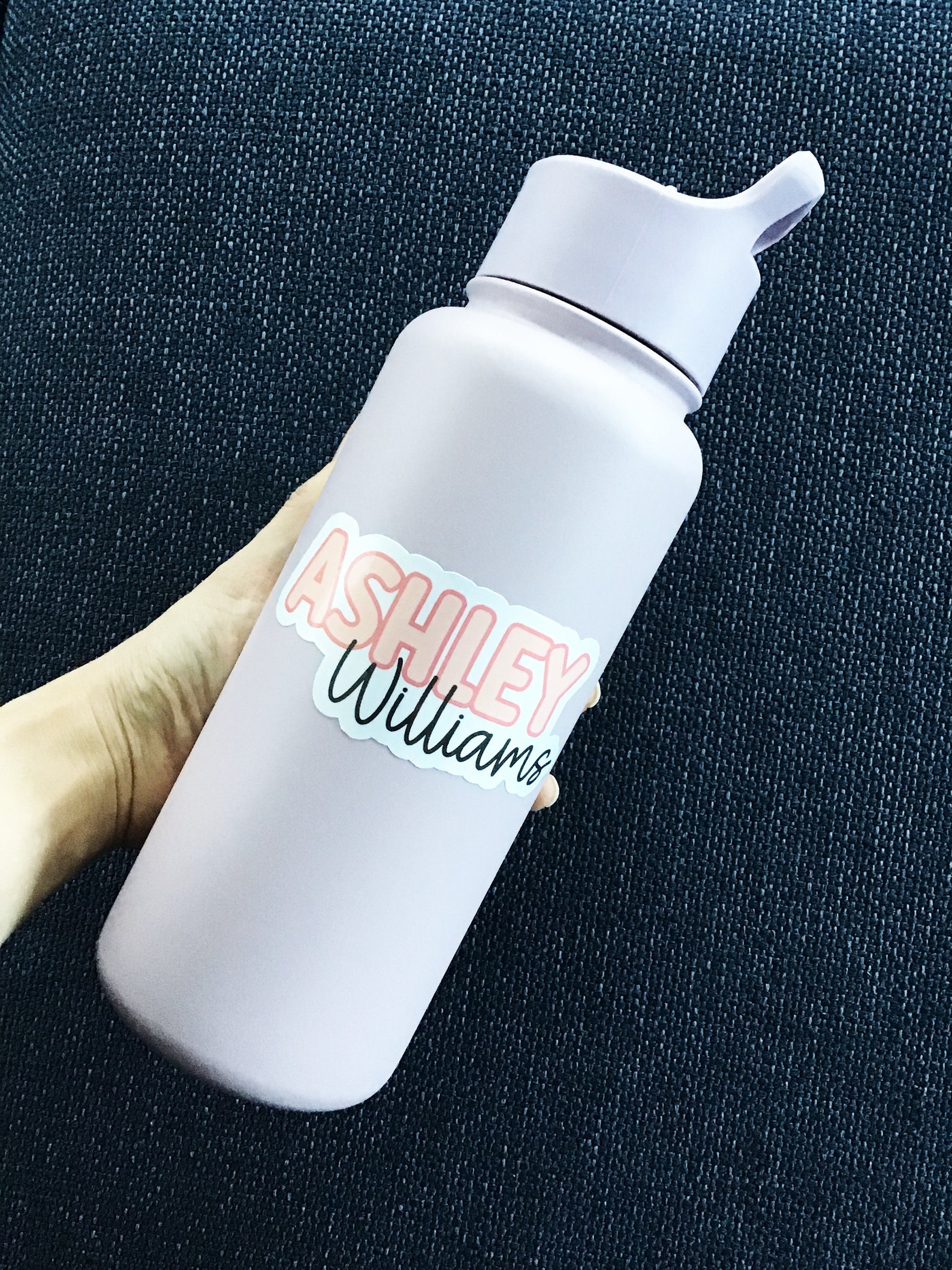 Personalized Name Sticker, Custom Name Sticker, Pastel Name Sticker ...