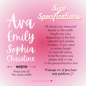 Layered Outline Custom Name Decal, Name Vinyl Decal,holographic Name ...