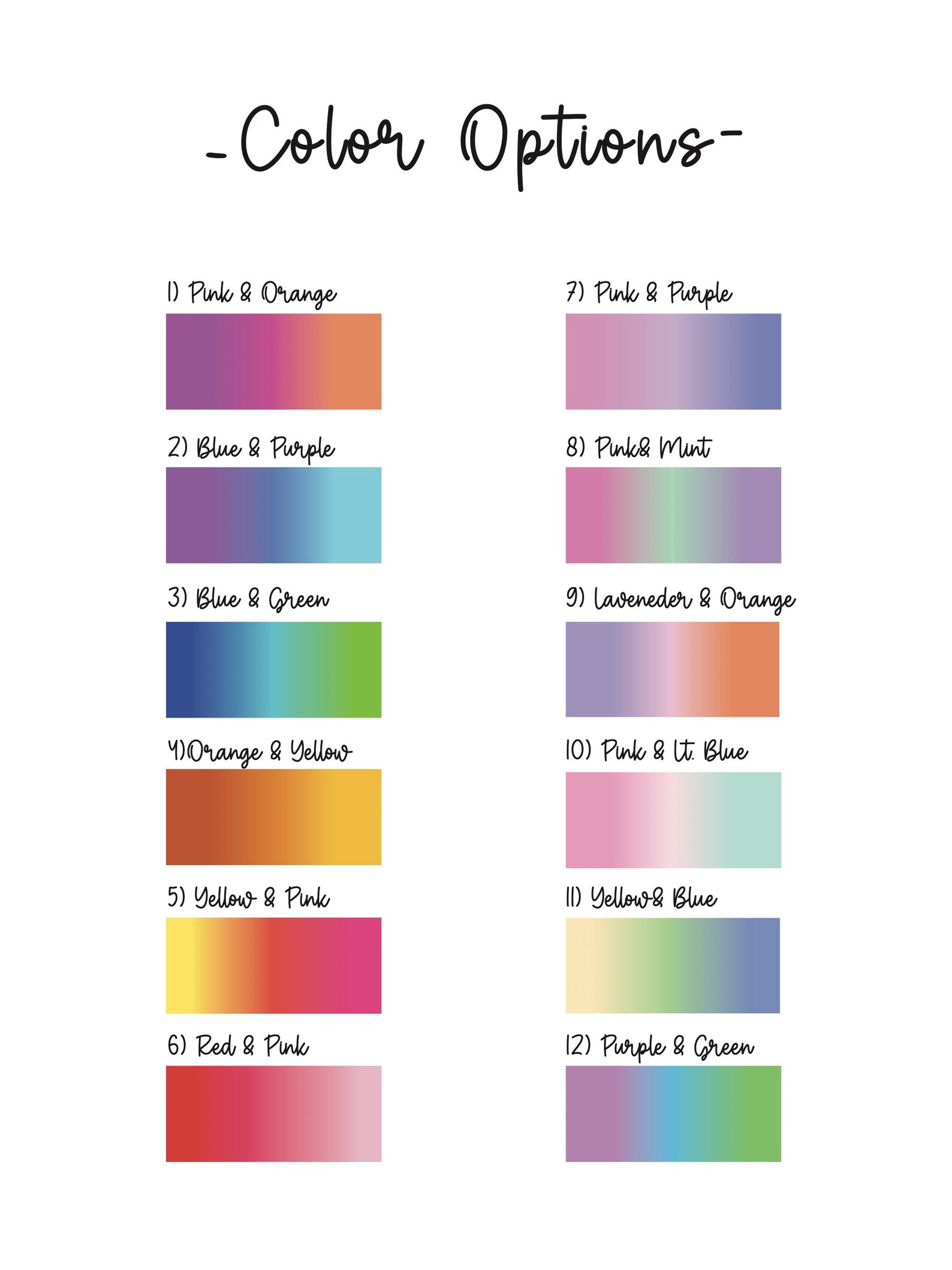 Personalized Name Sticker, Custom Name Sticker, Gradient Color Name ...