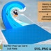 Surfer Pop-up Card SVG, PNG, PDF, Surfing Birthday Novelty Card ...