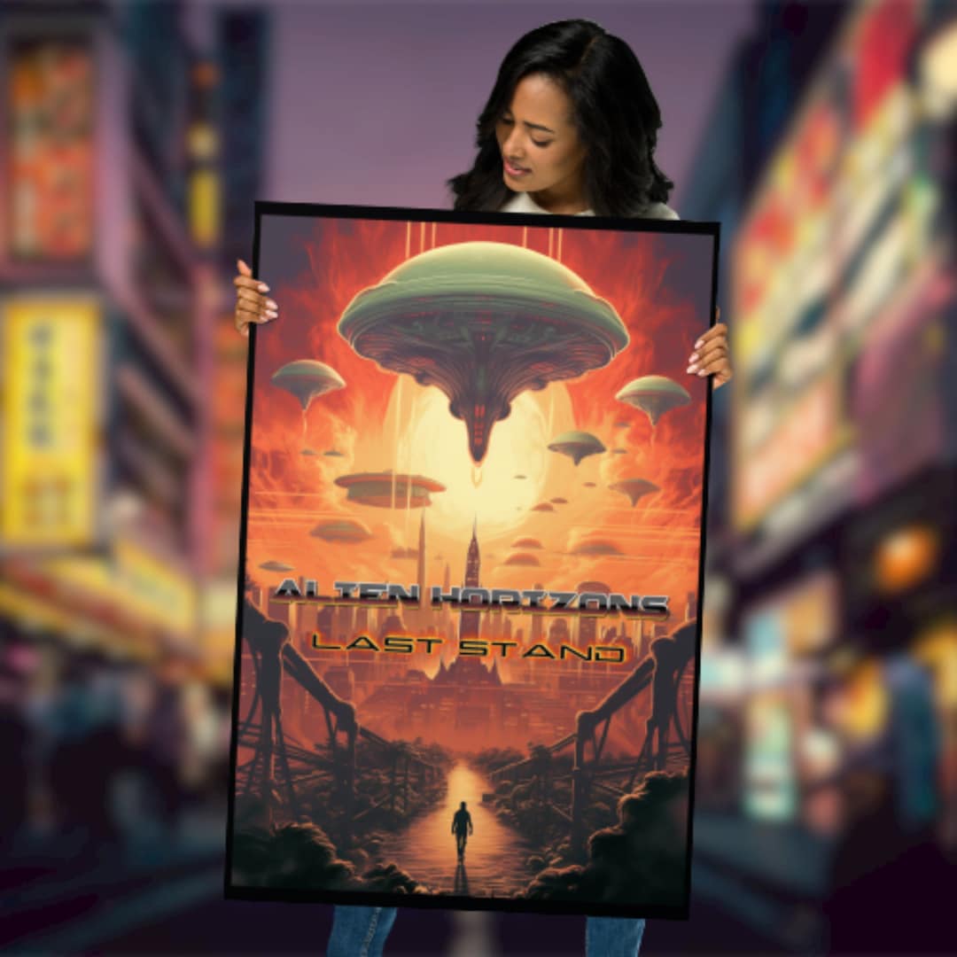 Alien Horizons: Last Stand Vintage Style Movie Poster - Etsy