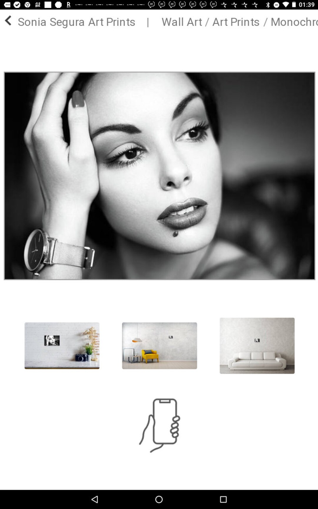 Black and White Vintage Portrait Photograph of a Woman Wearing - Etsy