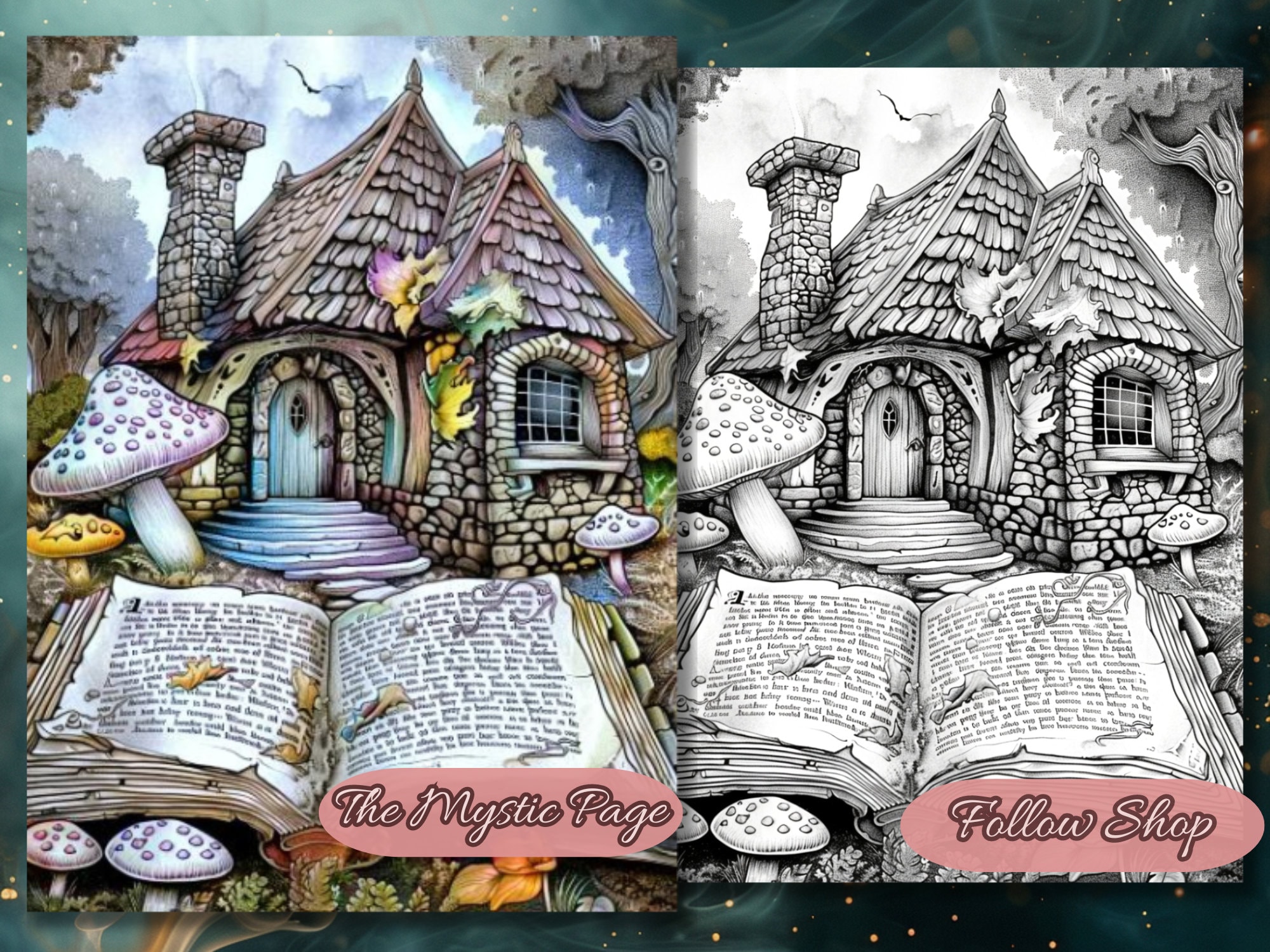 28 Witchy Spellbook Coloring Pages, Book, Wizard Spellbook Adultkids ...