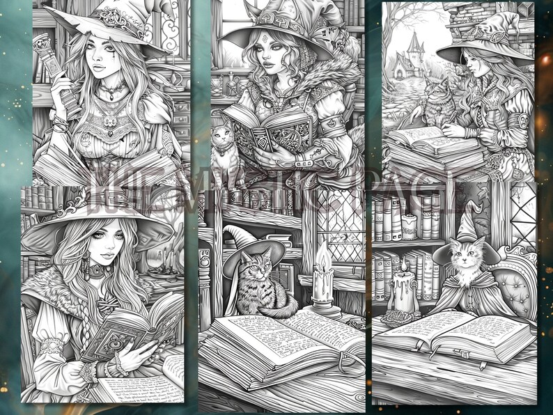 28 Witchy Spellbook Coloring Pages, Book, Wizard Spellbook Adultkids ...