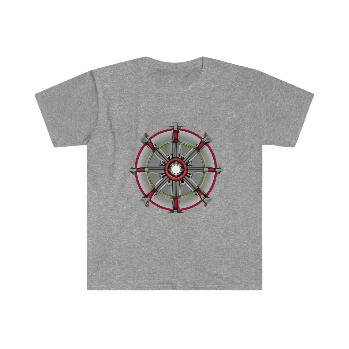 Ancient Battle Worn Legendary War Shield T-shirt - Etsy