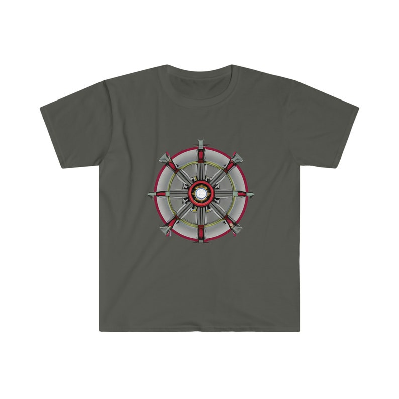 Ancient Battle Worn Legendary War Shield T-shirt - Etsy