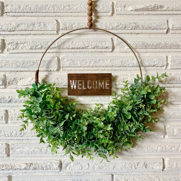 Modern Wreath - Etsy