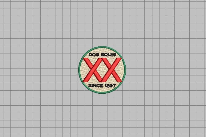 Dos Equis Embroidery Design - Etsy