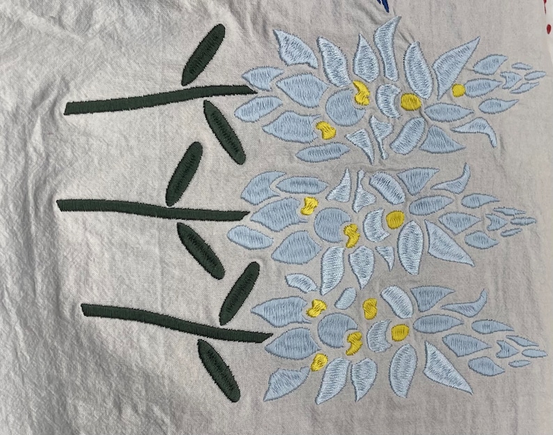Bluebonnet Embroidery File - Etsy