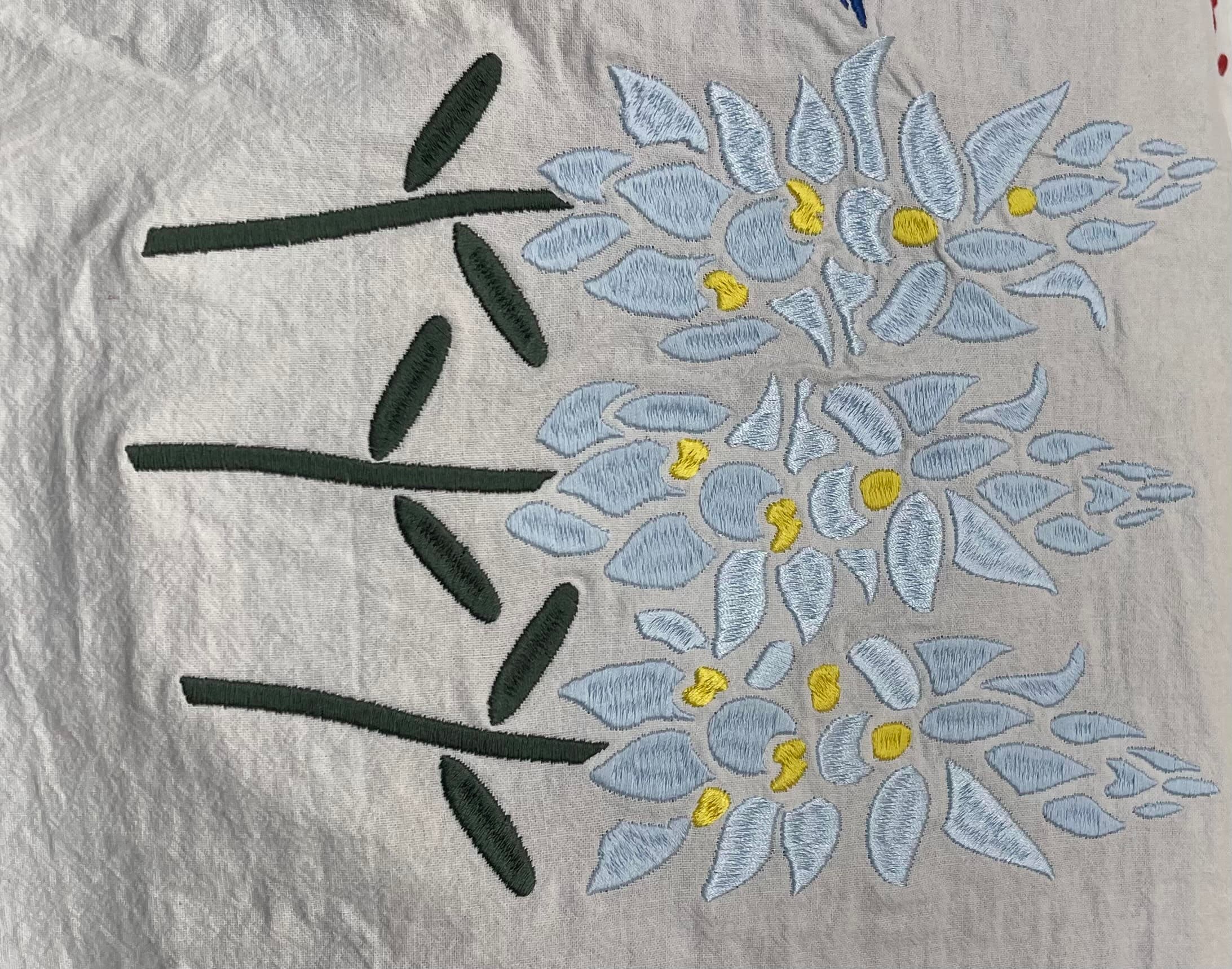 Bluebonnet Embroidery File - Etsy