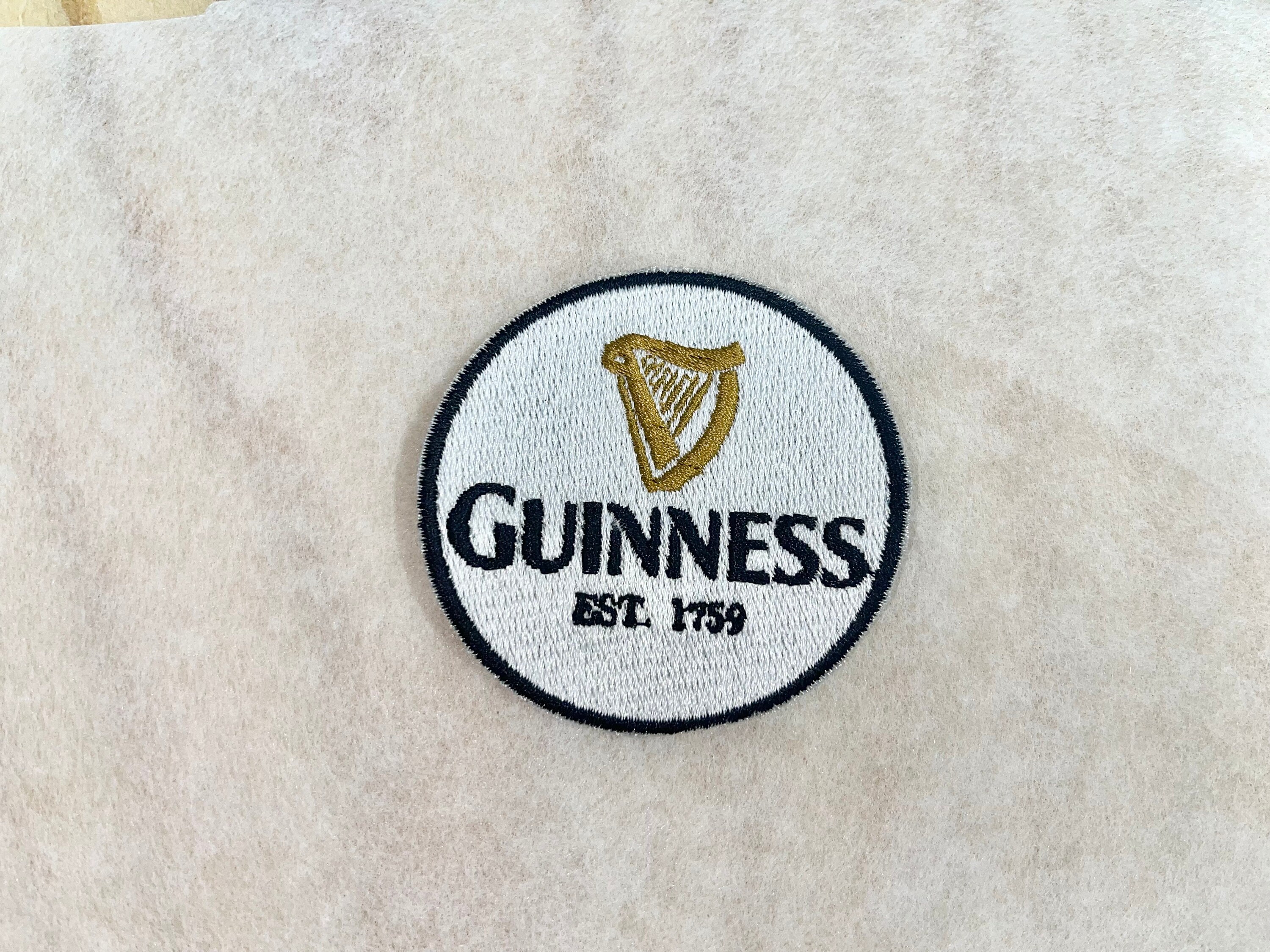 Guinness Embroidery Design - Etsy