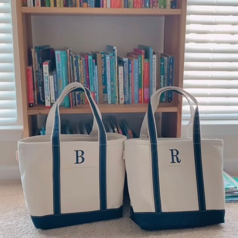 Ll Bean Tote Personalized - Etsy