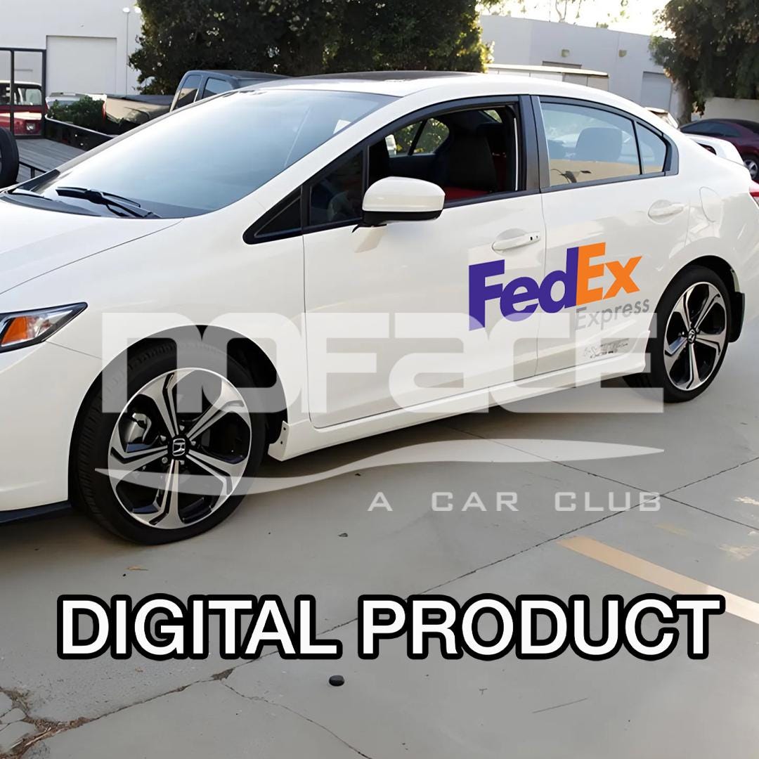 Fedex Express Decal (digital Product) - Etsy
