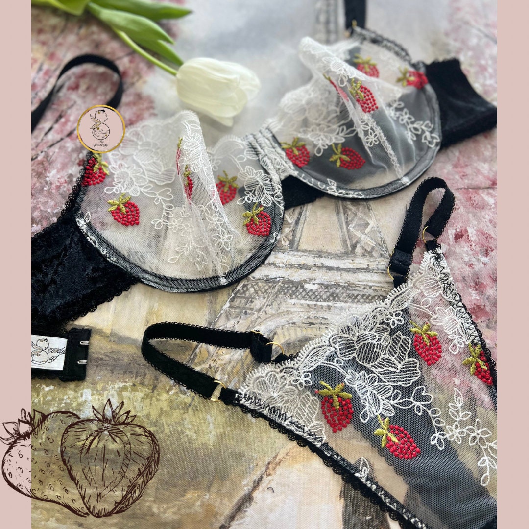 Exclusive Hand-made Lingerie Set - Etsy