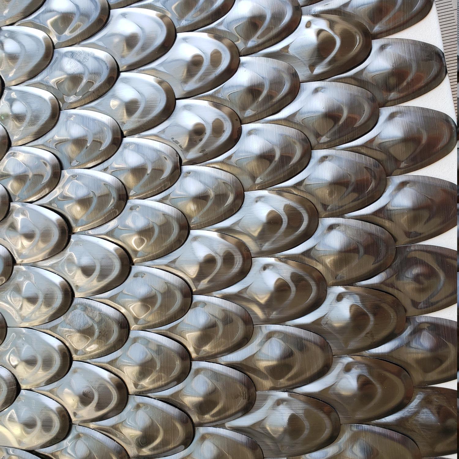 Stainless Steel Loose Lamellar Plates DIY Replacement Dragon Scale ...