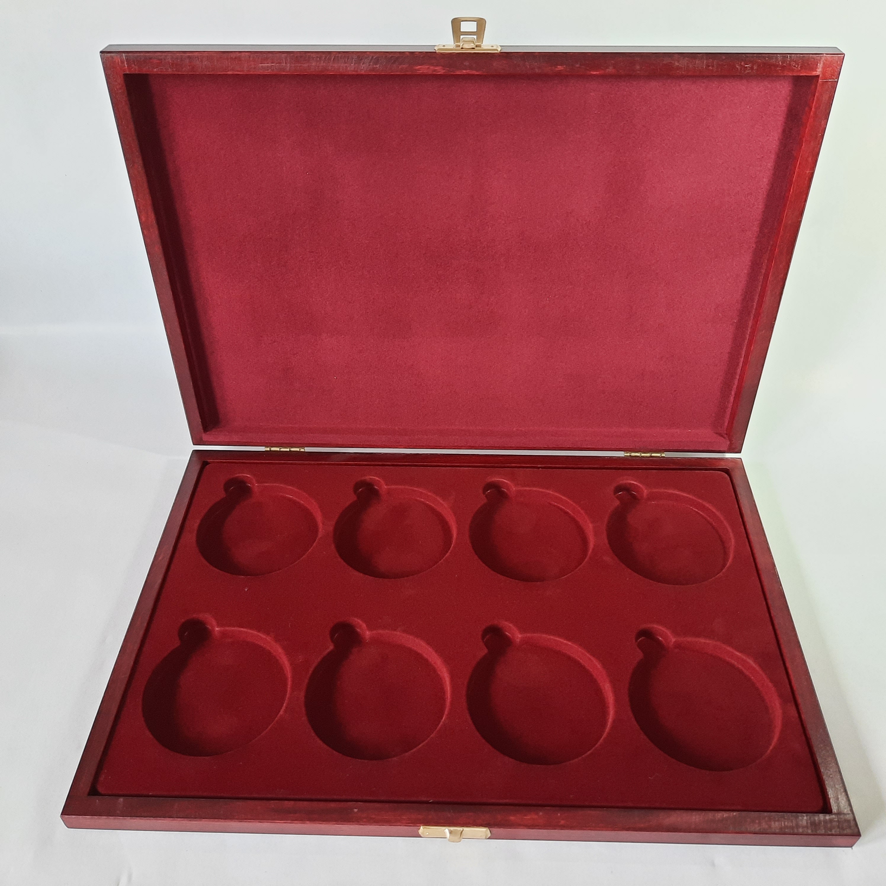 Luxury Wooden Coin Tray, Presentation Cabinet Case, Capsules Collection ...