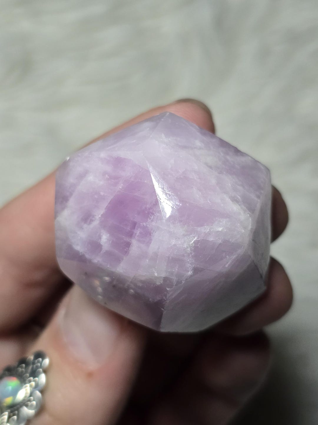 Gemmy Lavender Kunzite Freeform, Gorgeous Pink Purple Hues, Geometric ...