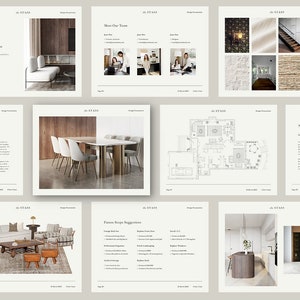 Design Presentation for Interior Designers - Etsy