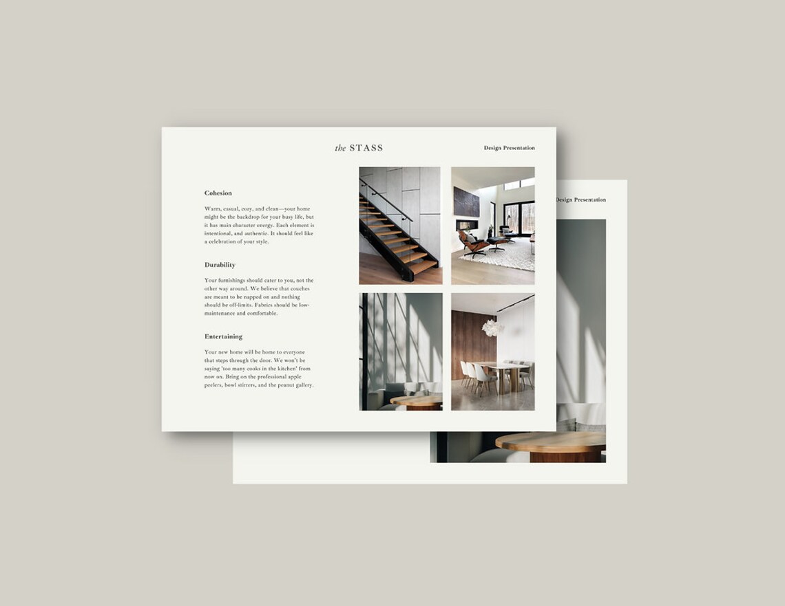 Design Presentation for Interior Designers - Etsy