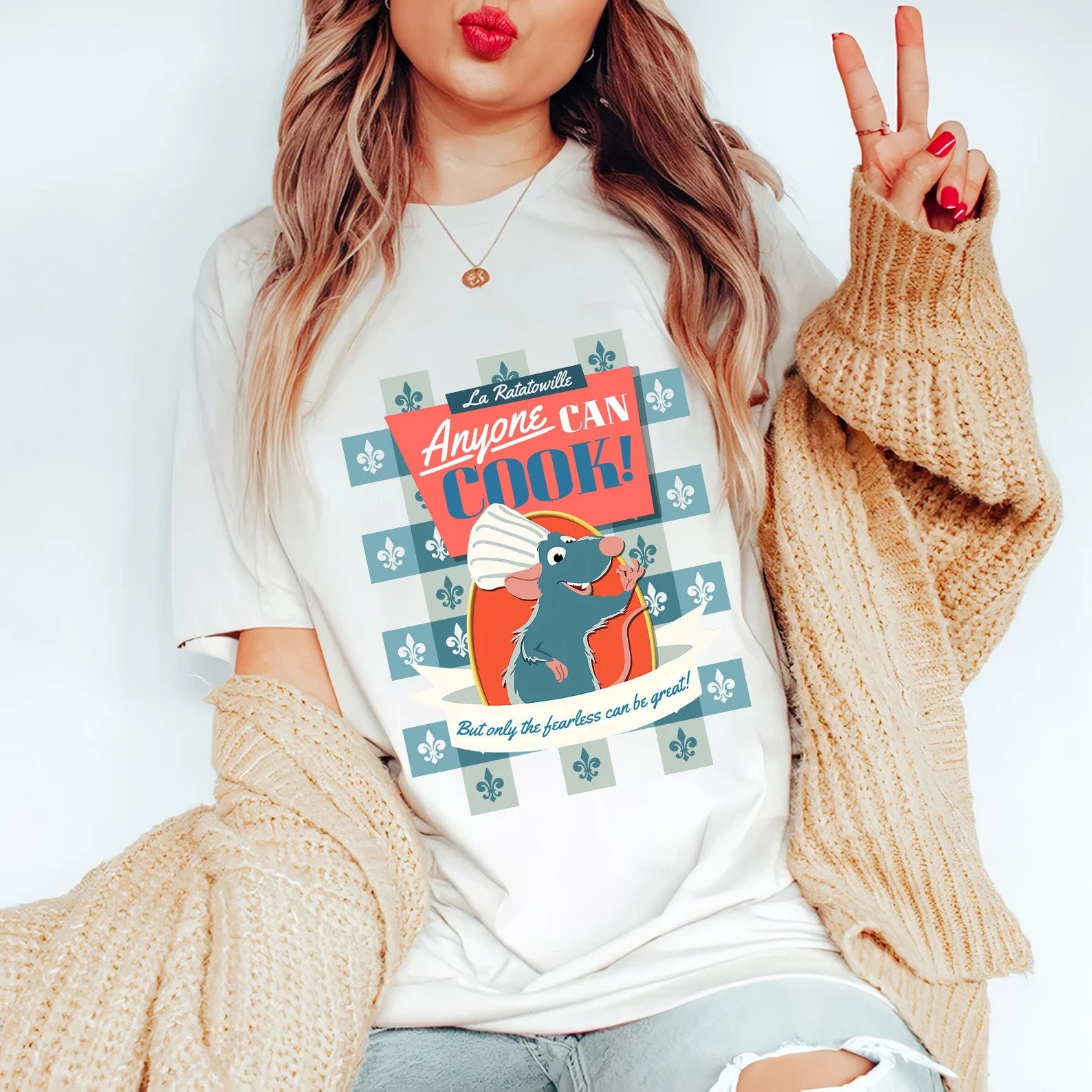 Disney Pixar Ratatouille Remy Anyone Can Cook Poster Comfort - Etsy