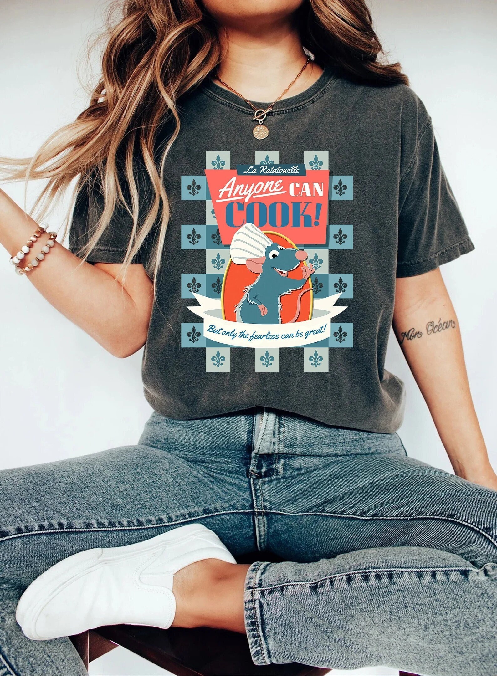 Disney Pixar Ratatouille Remy Anyone Can Cook Poster Comfort - Etsy