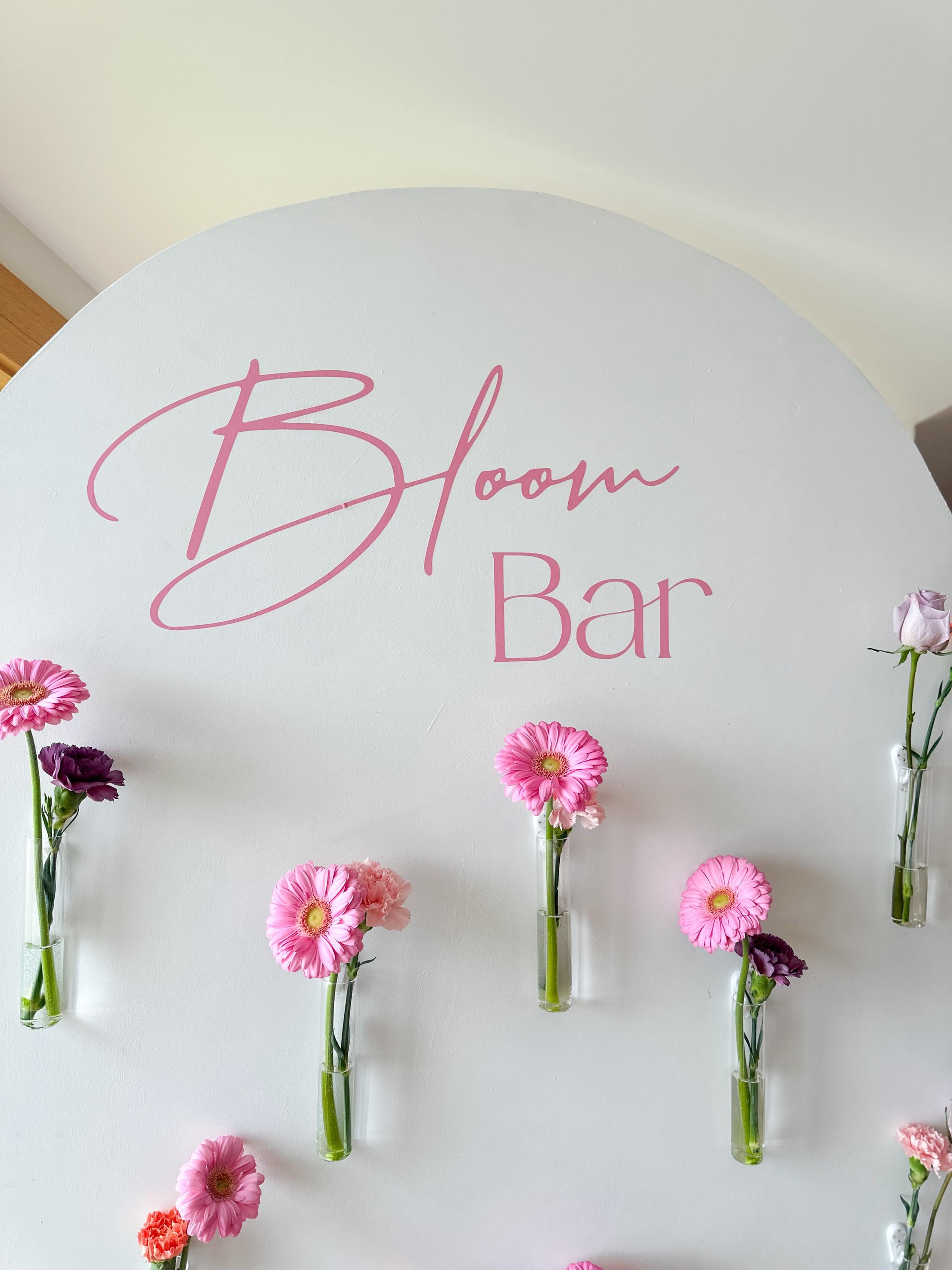 Bloom Bar DIY Guide | Baby in Bloom Backdrop and Flower Bar | Step-by ...