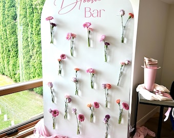 Bloom Bar DIY Guide | Love in Bloom Backdrop and Flower Bar | Step-by ...