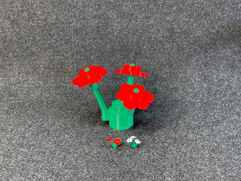 Giant Brick Flowers – 3D Printed Decoration - Etsy
