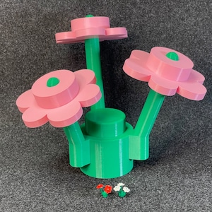 Giant Brick Flowers – 3D Printed Decoration - Etsy