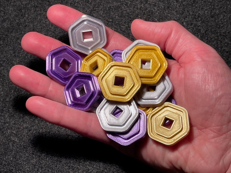 Roblox Robux Coins 3D Printed Gift Replicas & Party Favors - Etsy Australia