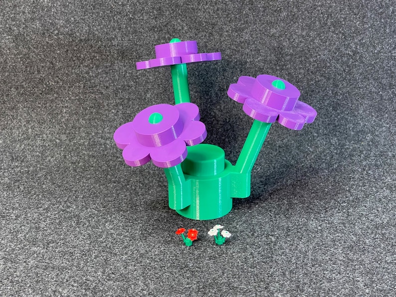 Giant Brick Flowers – 3D Printed Decoration - Etsy