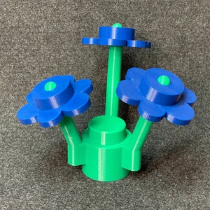 Giant Brick Flowers – 3D Printed Decoration - Etsy