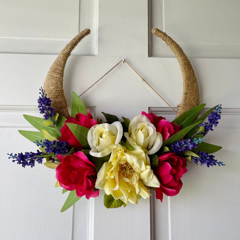 Crescent Wreath - Etsy