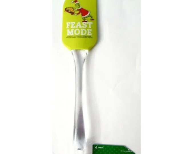 Dr. Seuss How the Grinch Stole Christmas Grinch Kitchen Rubber Spatula ...