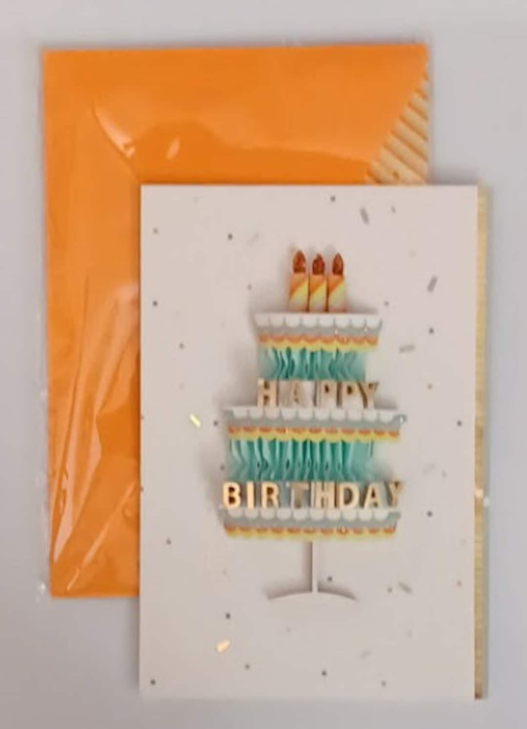 Hallmark Signature Birthday Greeting Card 3D Effect - Etsy