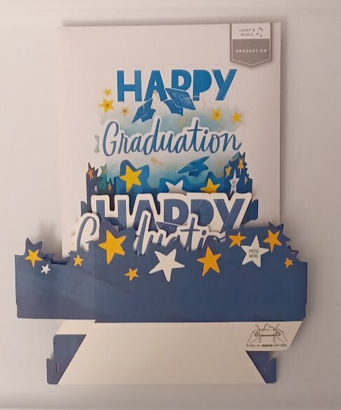 Hallmark Paper Wonder Popup Graduation Card and Envelope - Etsy