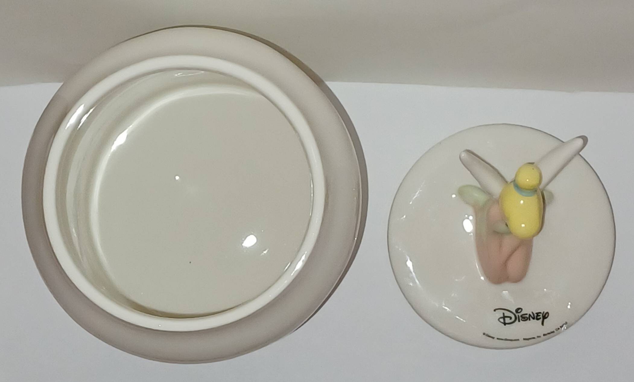 Disney's Rae Dunn Tinker Bell Ceramic Cookie Jar Slightly Damaged and ...