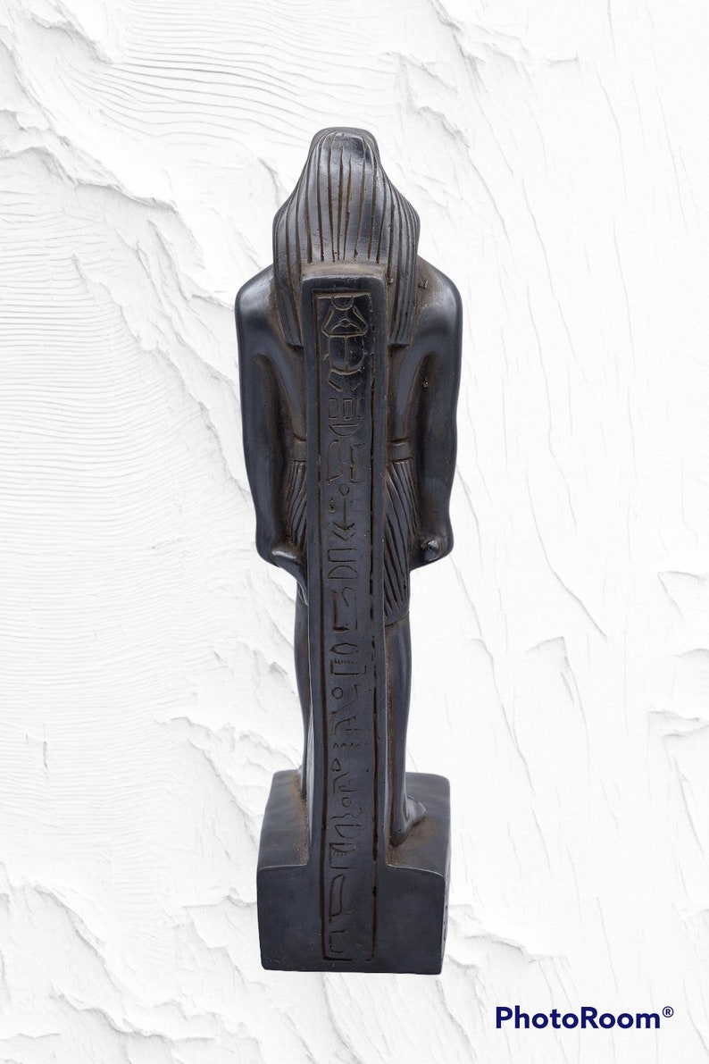 Statue Thoth Black Ancient Egyptian God of Wisdom Sculpture in - Etsy