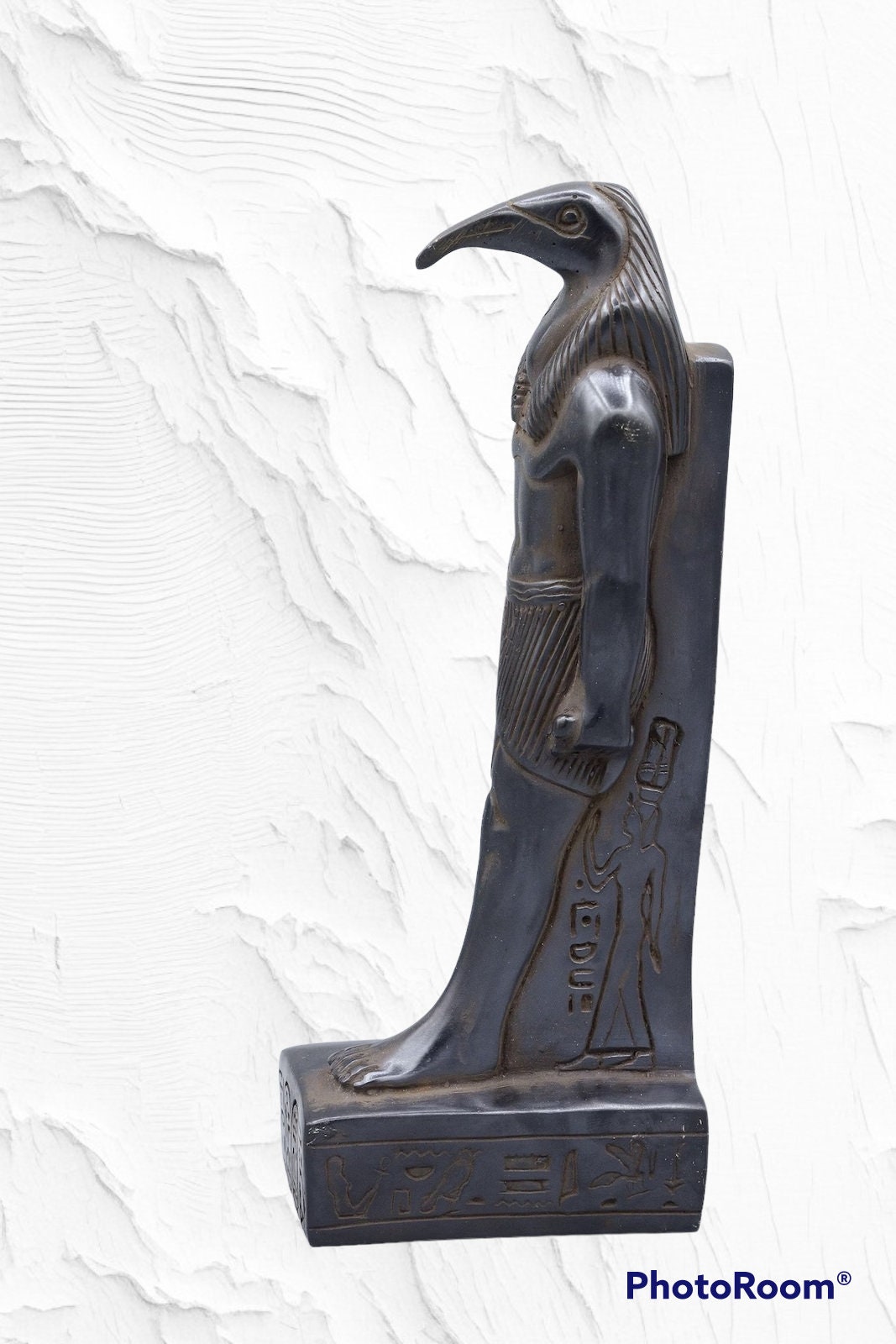 Statue Thoth Black Ancient Egyptian God of Wisdom Sculpture in - Etsy