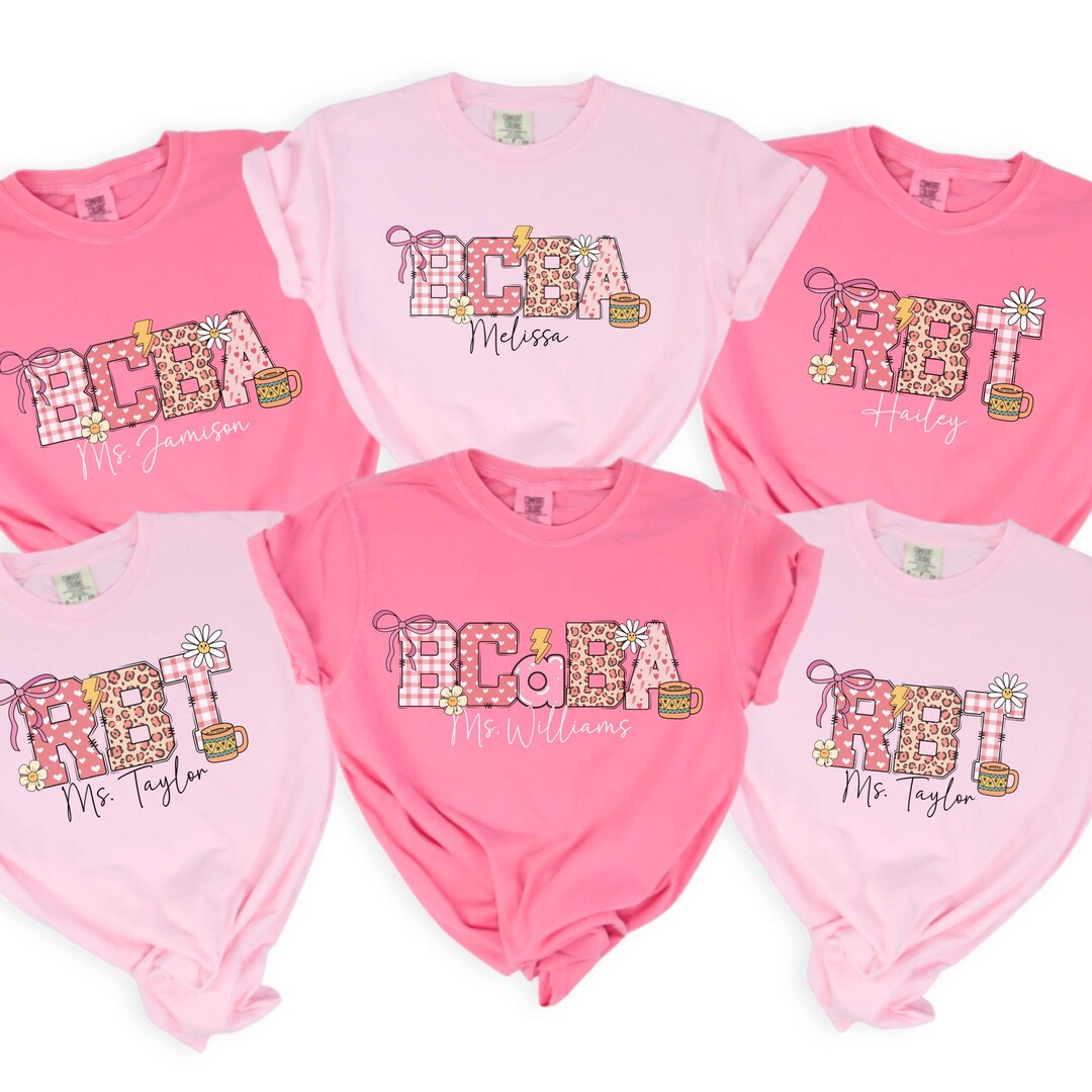 ABA Therapy Group Shirts, Custom Registered Behavioral Technician ...
