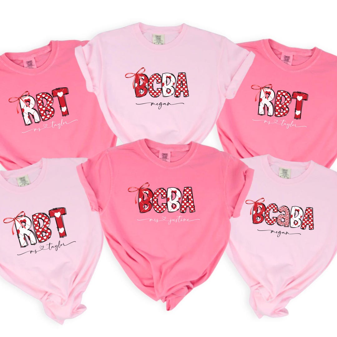 ABA Therapy Group Shirts, Custom Registered Behavioral Technician ...