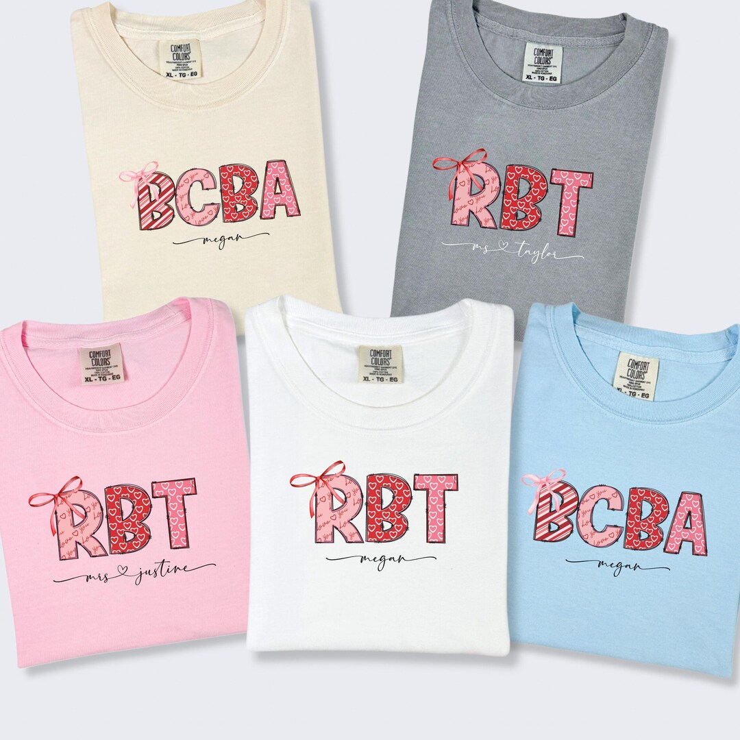 ABA Therapy Group Shirts, Custom Registered Behavioral Technician ...