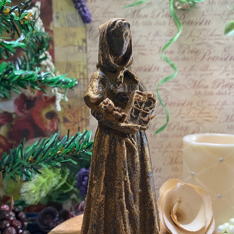 Wax Saint Statue - Etsy