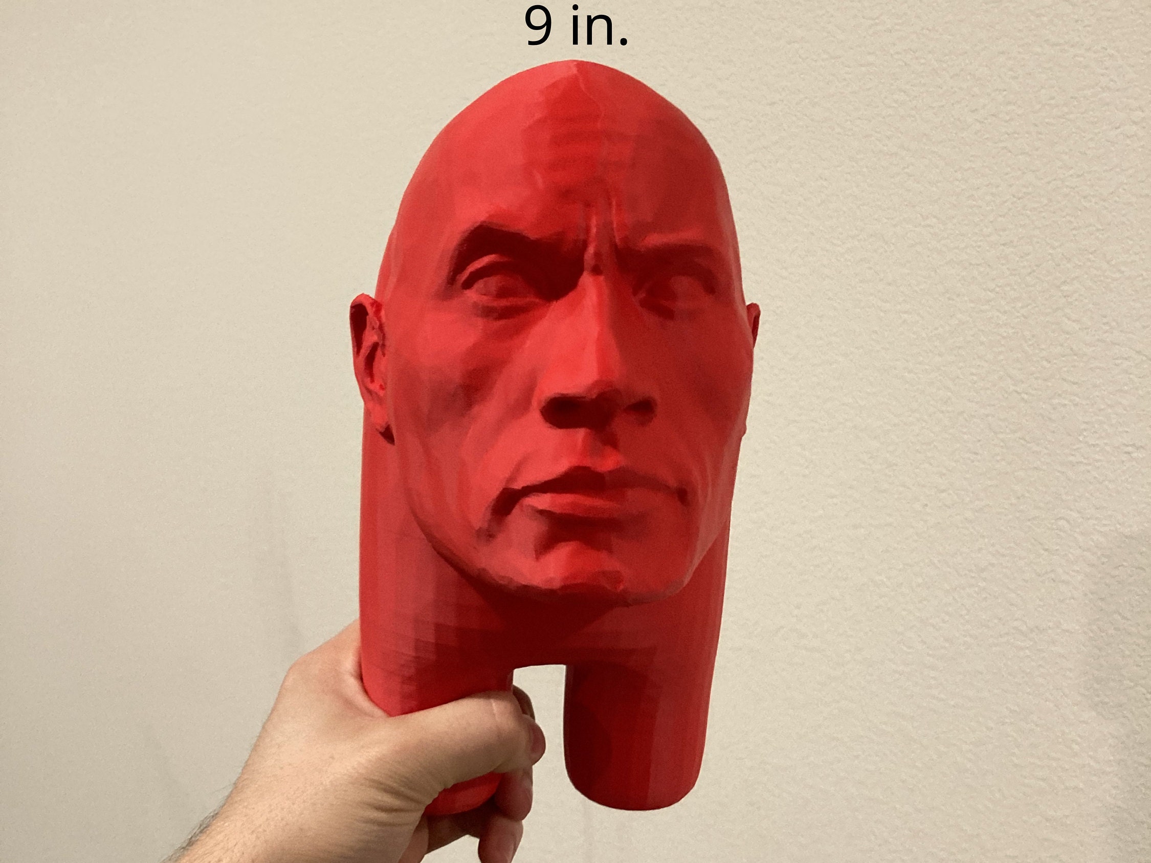 Among Us Rock | 3D Printed | Dwayne "the Rock" Johnson - Etsy