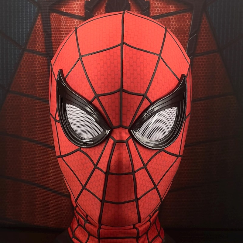 Spiderman Mask Moving Eyes - Etsy