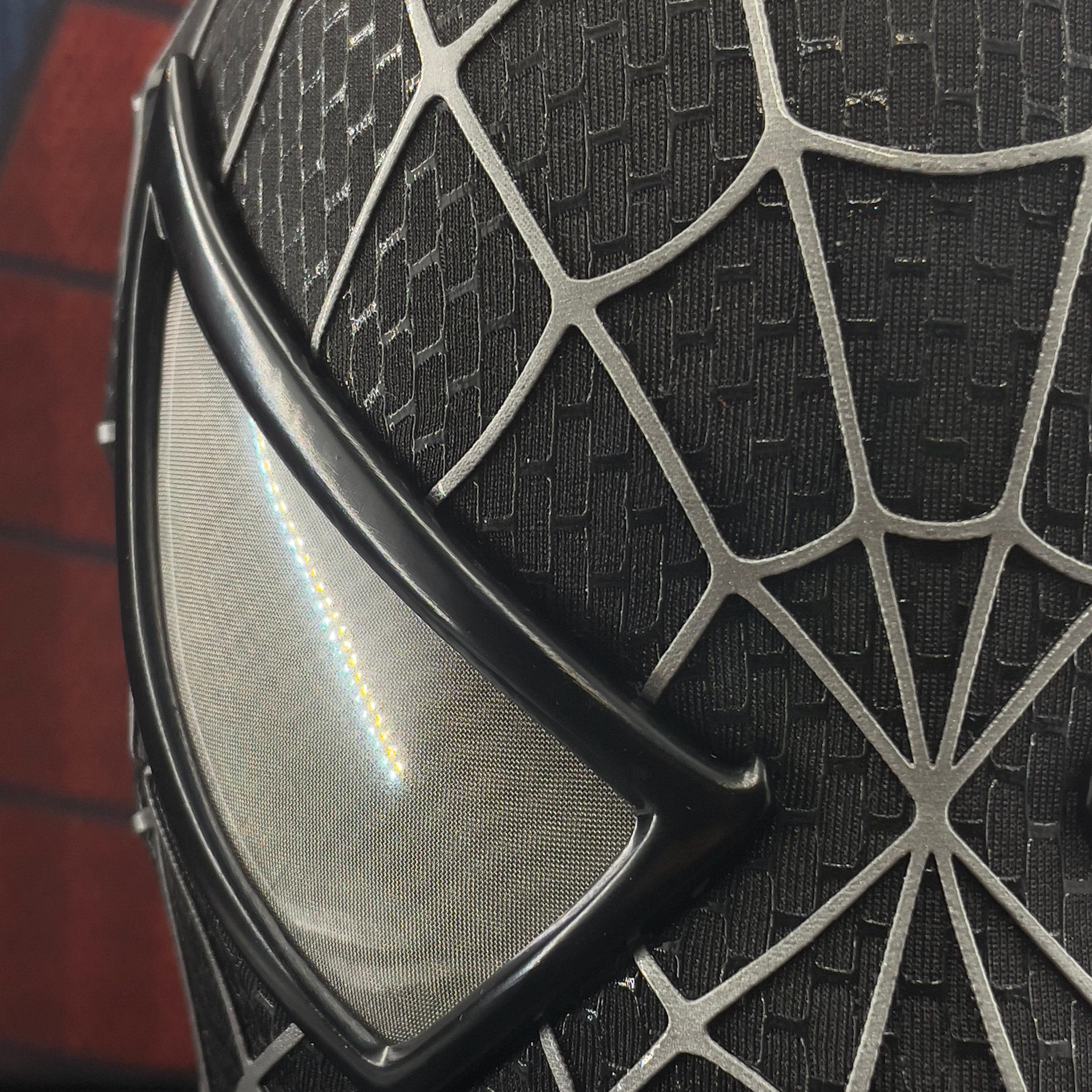 Custom Black Spiderman Mask: Lycra Spandex Cosplay Face Shell - Etsy
