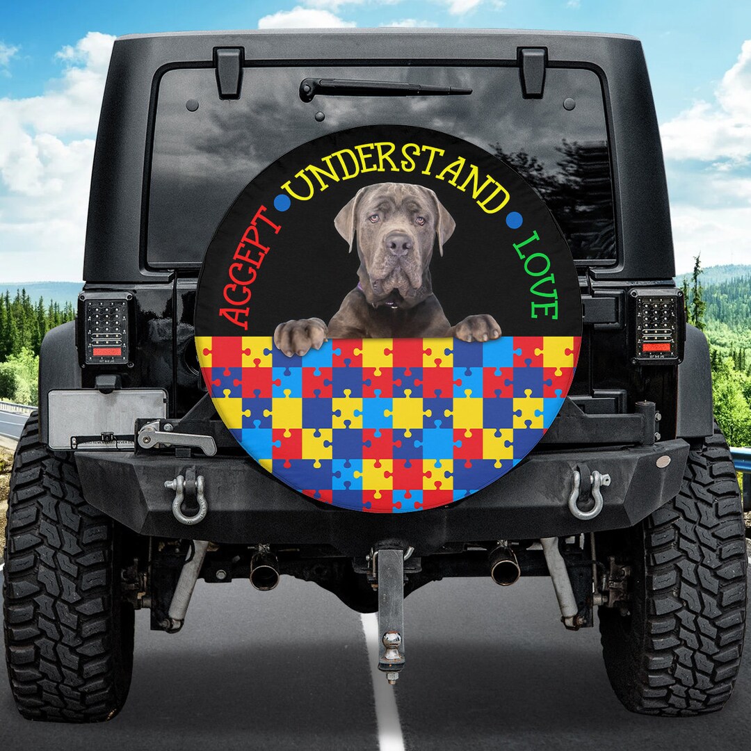Cane Corso Autistic Theme Tire Storage Puzzles Printed Wheel - Etsy