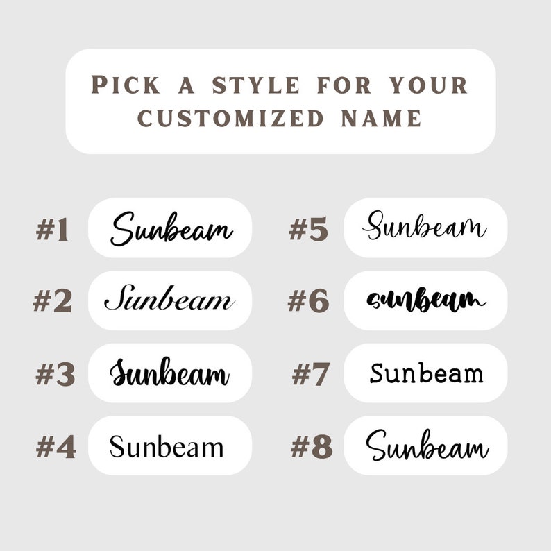 Round Custom Hair Clips Personalized Gifts, Elegant, Minimalistic ...