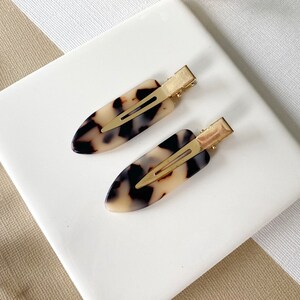 Original Creaseless Clips | Marble Hair Clips, Make up Clips, No Crease ...