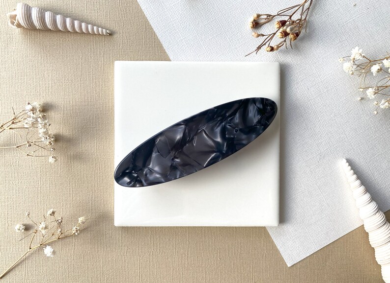 Round Custom Hair Clips Personalized Gifts, Elegant, Minimalistic ...